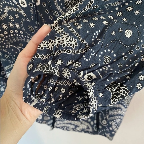 Faithfull the Brand | Tops | Faithfull The Brand Alice Paisley Blouse ...